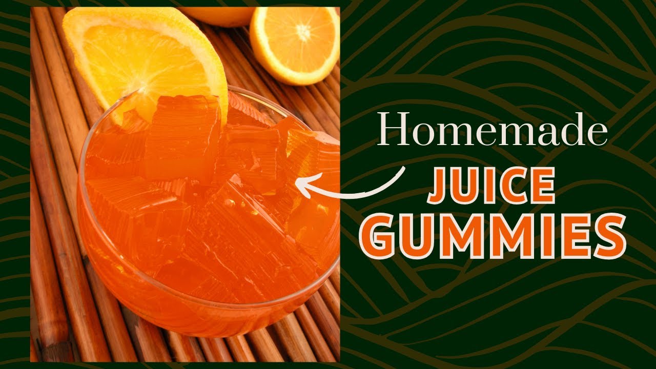 Homemade Healthy (ish) Juice Gummies - YouTube