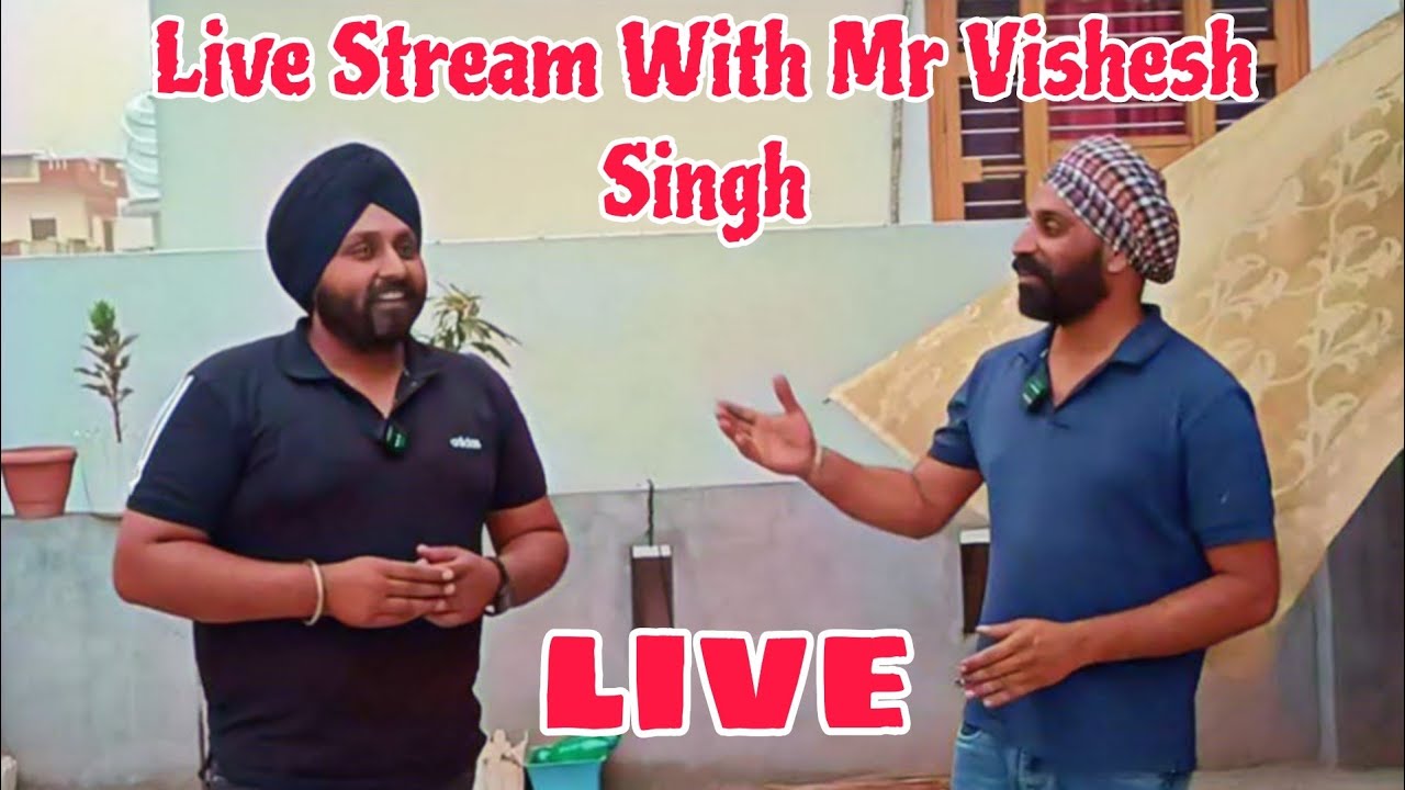 Mr Vishesh Singh Live Stream - YouTube