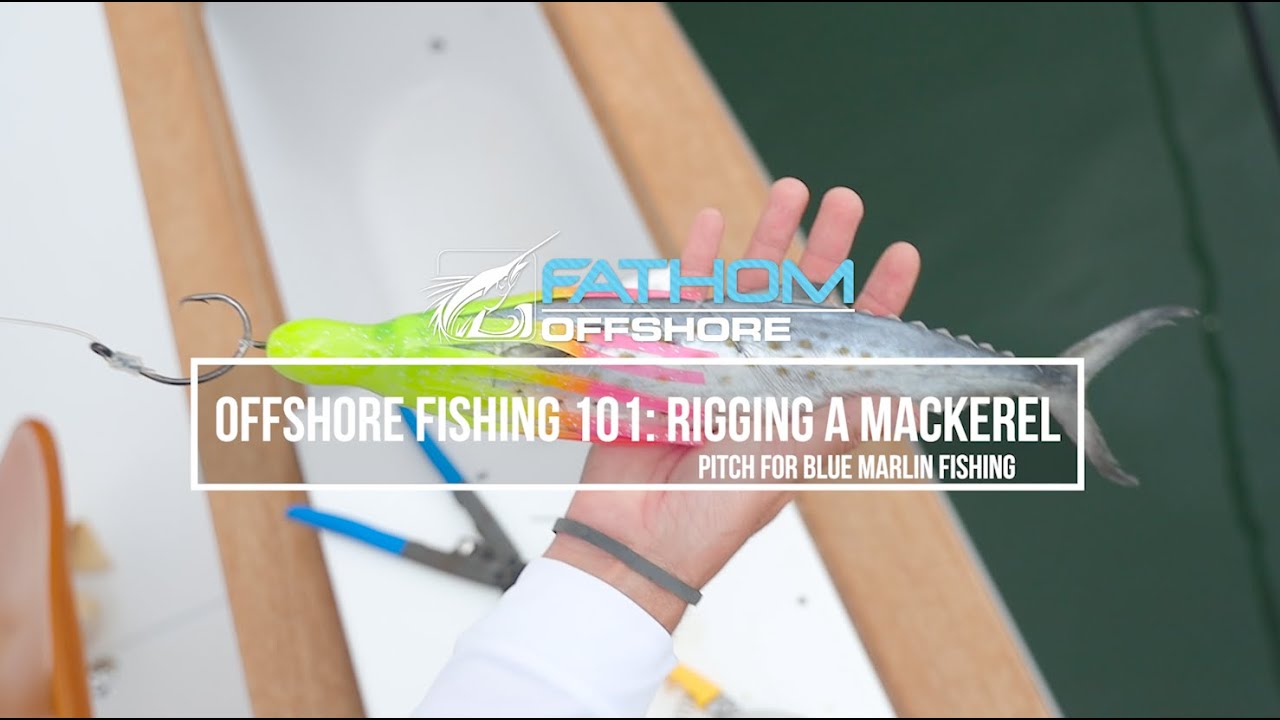 Offshore Fishing 101: Rigging a Mackerel Pitch for Blue Marlin Fishing ...