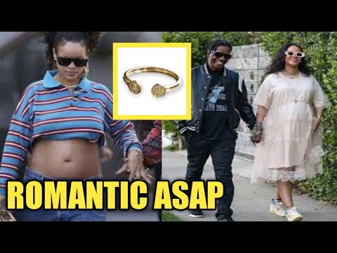 Asap Rocky Gifted Rihanna a $52,000 Charm Bracelet As Her Due Date ...