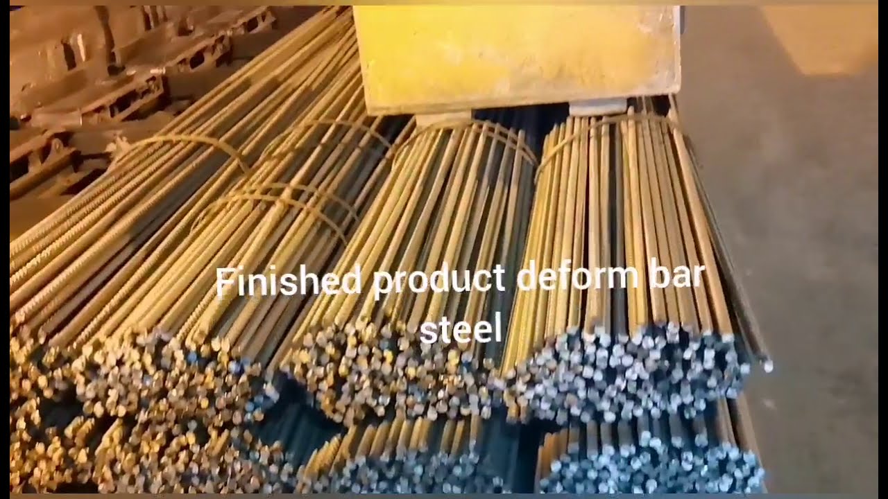 The process of how we make deform bar steel - YouTube