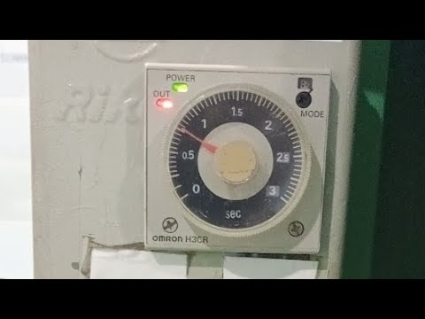 Cara Setting Timer Omron H3CR-A8 - YouTube