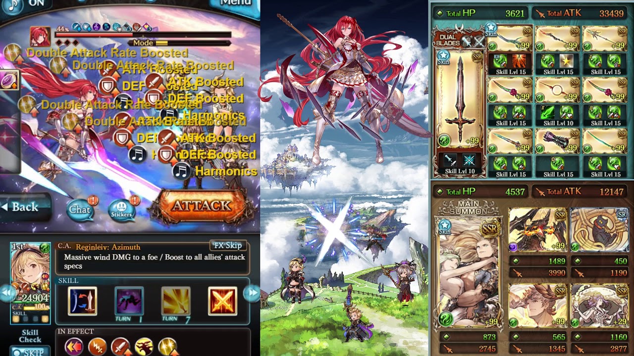 Granblue Fantasy グラブル - Solo Alexiel ゴッドガード・ブローディア - YouTube