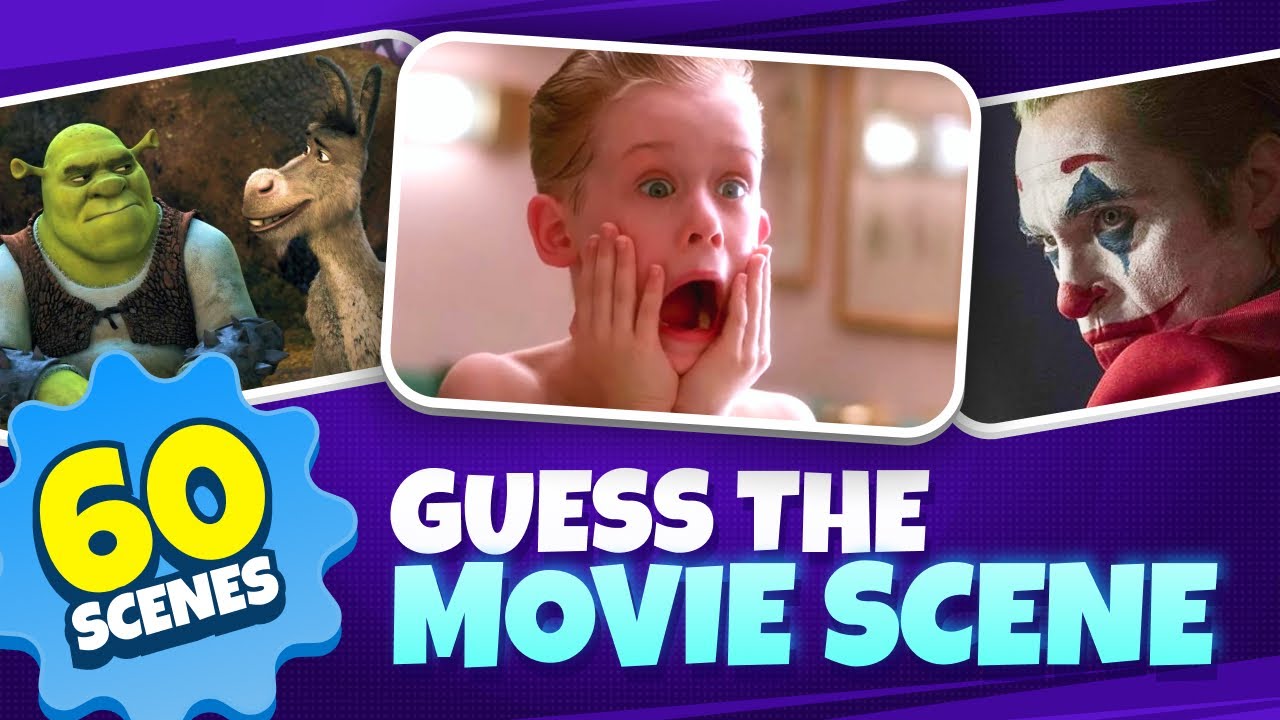 GUESS THE MOVIE SCENE 🎬 60 Movie Quiz Questions | Easy – Medium ...