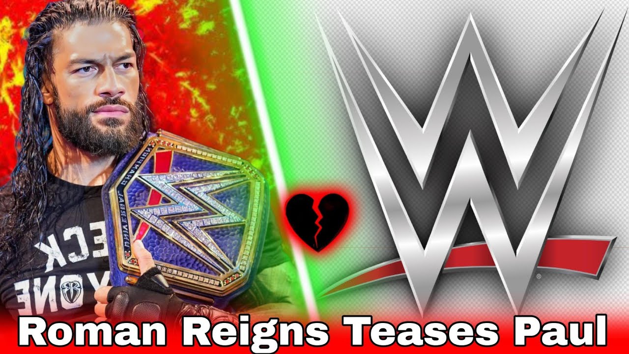 Breaking news😱 Hello guys 👑💥Roman Reigns DROPS BOMBSHELL Hints at Paul ...