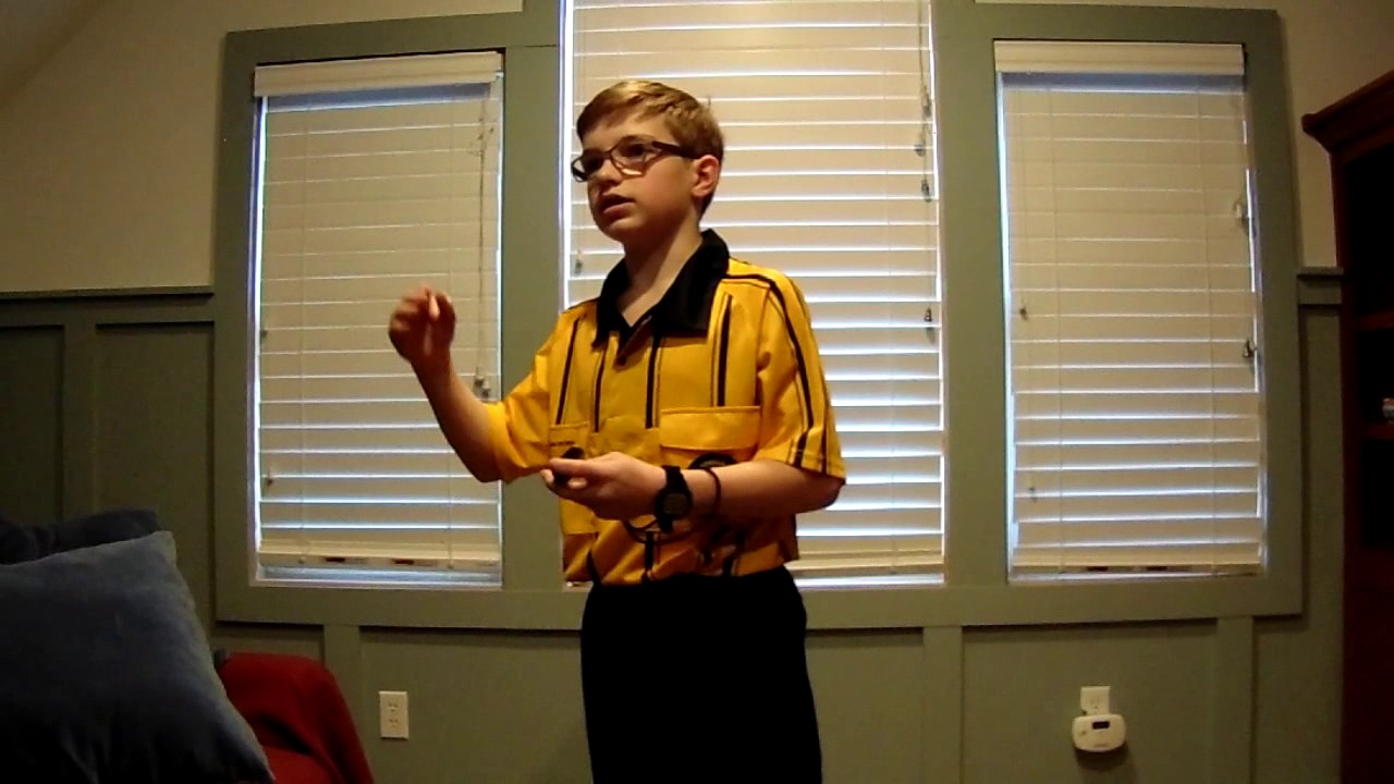 Center Referee Signals Study Guide - YouTube