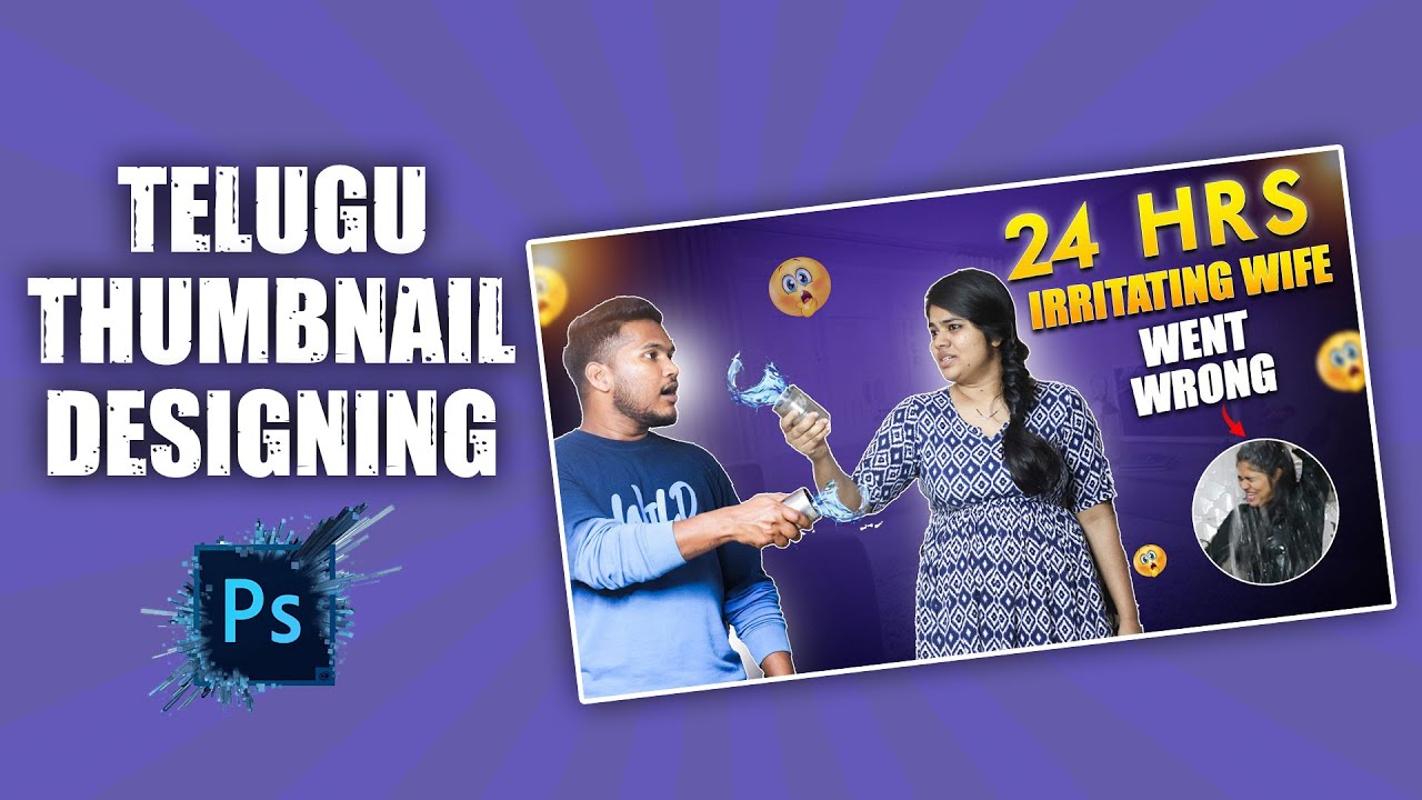How to make Telugu Thumbnails || Designing || saishivaeditz ...