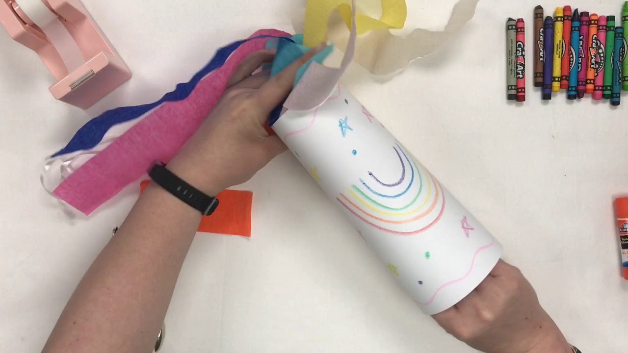 The Colony Public Library Curbside Craft Kits, Week 3 - Preschool - YouTube