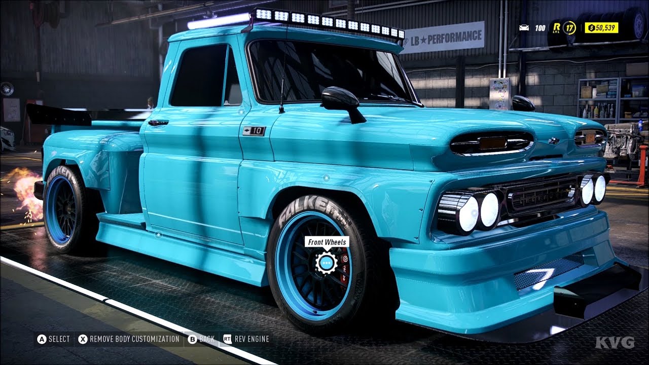 Need for Speed Heat - Chevrolet C10 Stepside Pickup 1965 - Customize ...