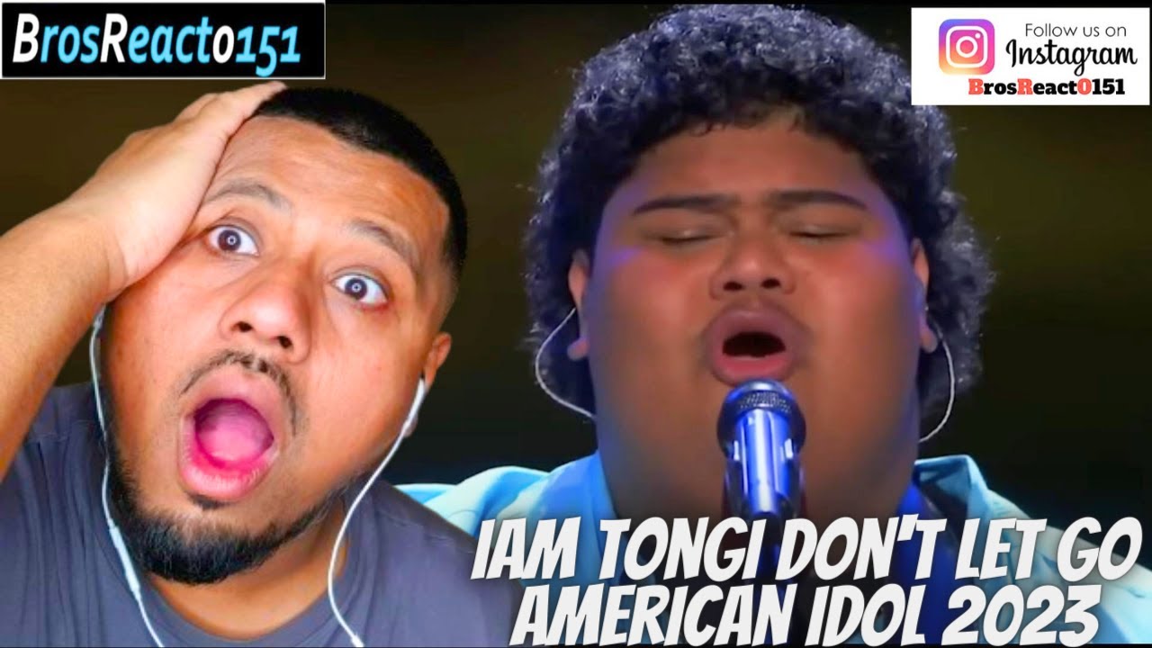 Iam Tongi Don't Let Go Full Performance | American Idol 2023 Hawaii ...