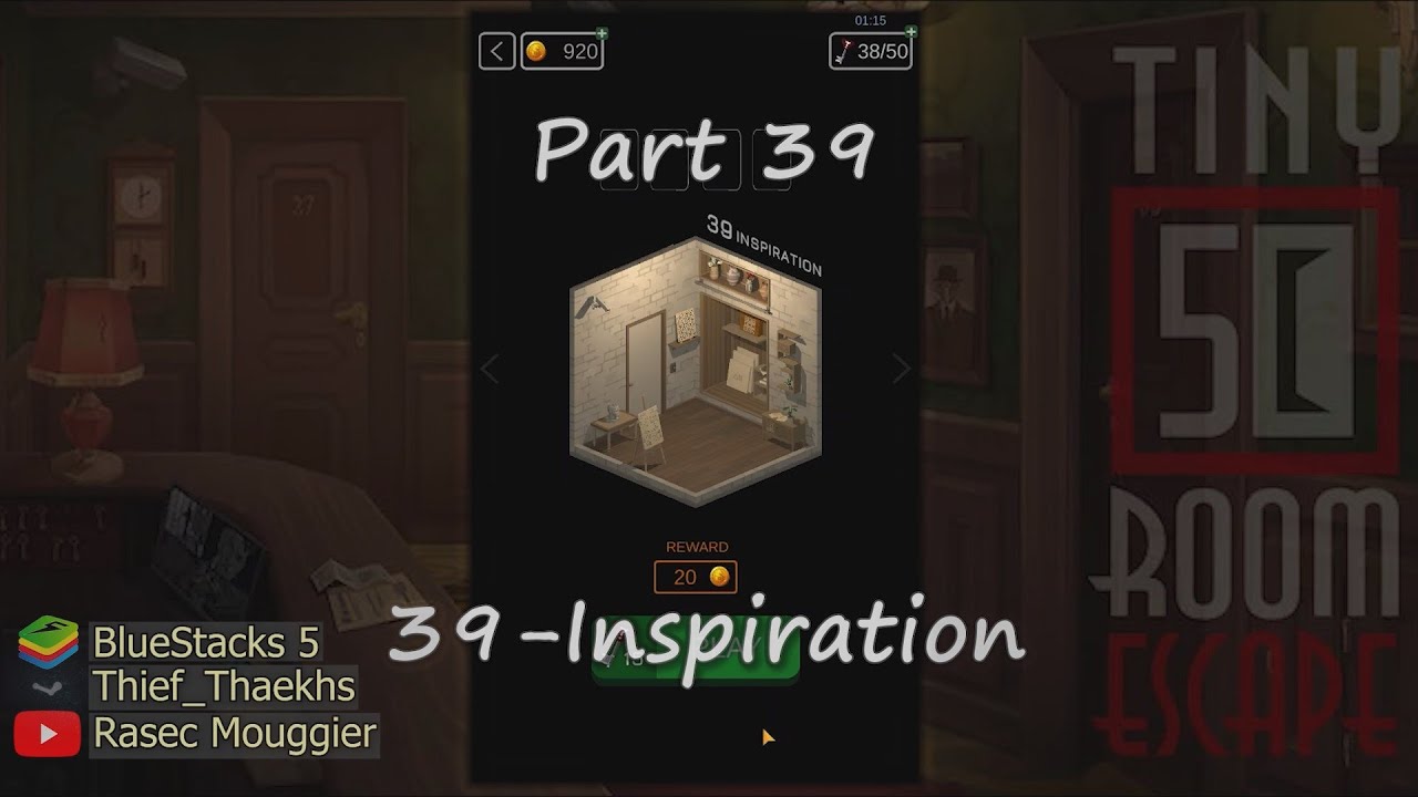 50 Tiny Room Escape: 39-Inspiration - YouTube