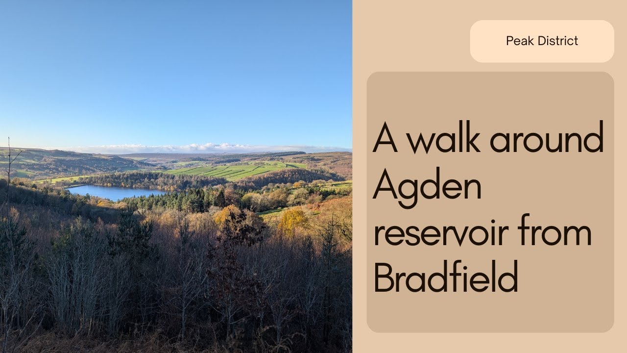 A walk around Agden reservoir from Bradfield in the Peak District - YouTube