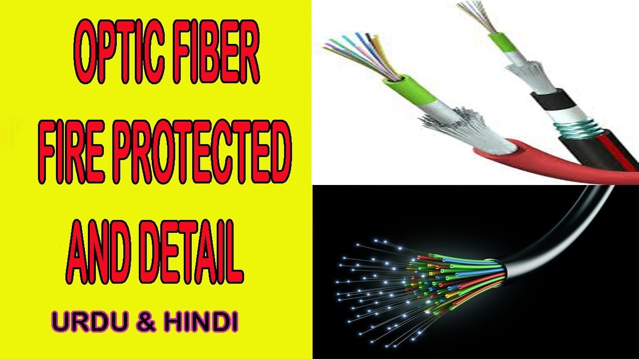 Optic fiber Fire protected deatil fiber cable - YouTube