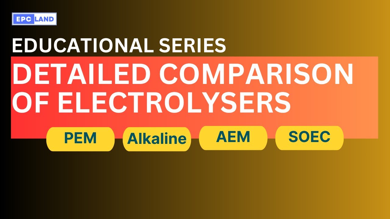 Electrolyzer Types Compared: Alkaline, PEM, SOEC & AEM - YouTube
