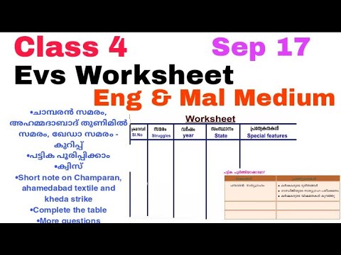 Class 4 Evs Worksheet Sep 17/4 th std evs worksheet 17/9/21/Std 4 evs ...