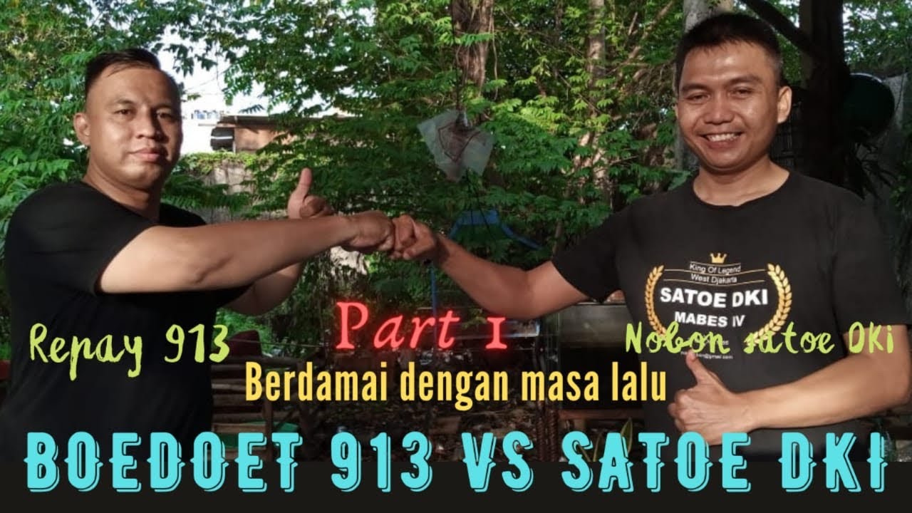 BOEDOET .VS .STM 1 DKI : DARI MUSUH JADI SAHABAT.,, nobon dki . Repay ...
