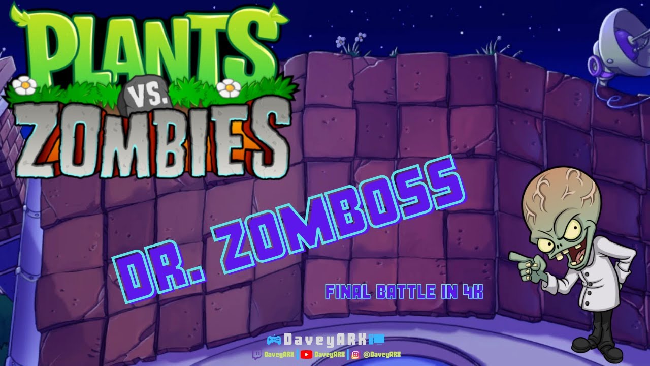 PLANTS VS ZOMBIES FINAL BATTLE (DR. ZOMBOSS) - YouTube