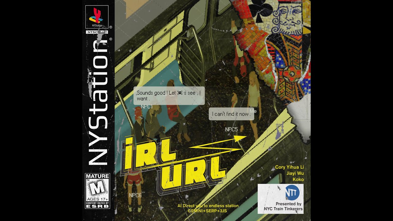 [AI Native Game] IRLtoURL V1 IntroVideo - YouTube