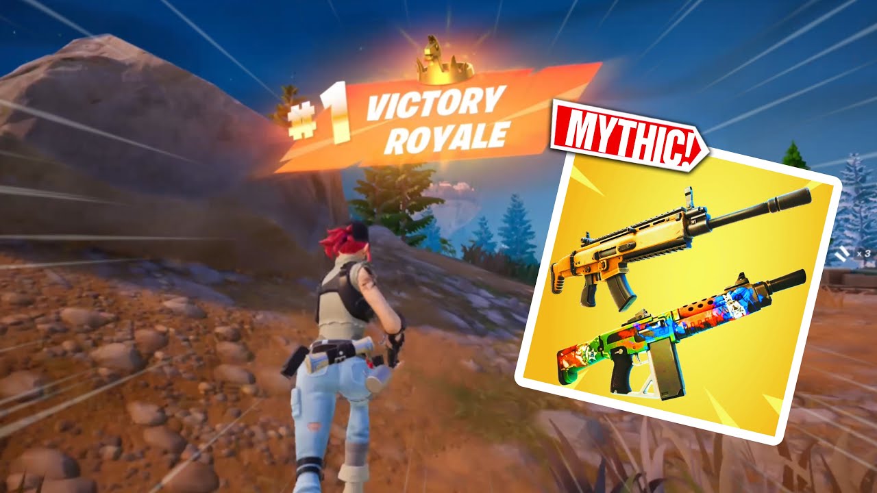 I WON With A MYTHIC Loadout! (Fortnite Build Gameplay) - YouTube