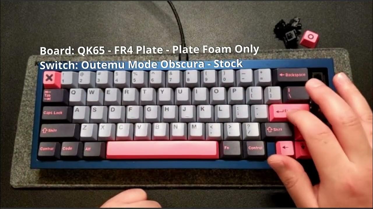Switch Review: Outemu MODE Obscura (feat. QK65) - YouTube