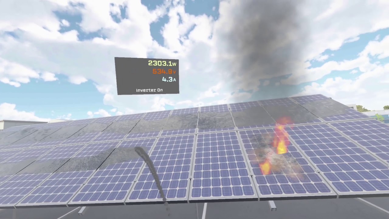 PVSTOP Arcing Panel Fire Training Scenario - YouTube