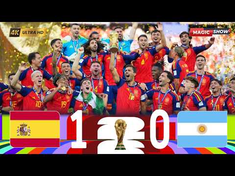 Spain vs Argentina 1-0 Highlights | FIFA World Cup 2026 Final | Ferran Torres Winner! 🏆