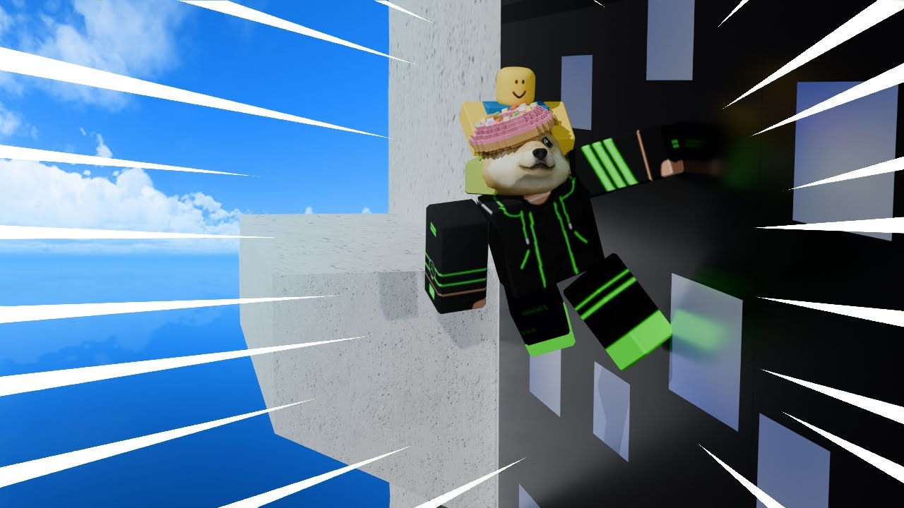I Climbed The Tallest Tower In ROBLOX - YouTube