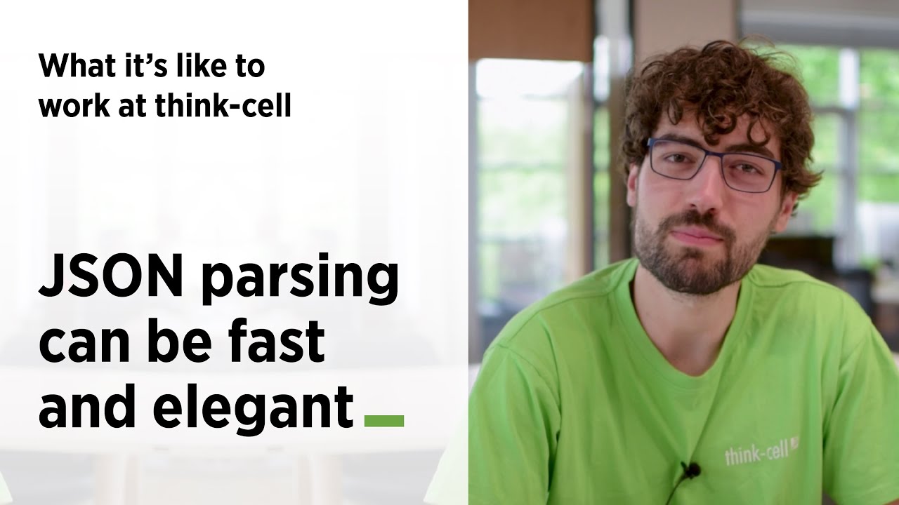 JSON parsing can be fast and elegant (What it's like to work at think ...