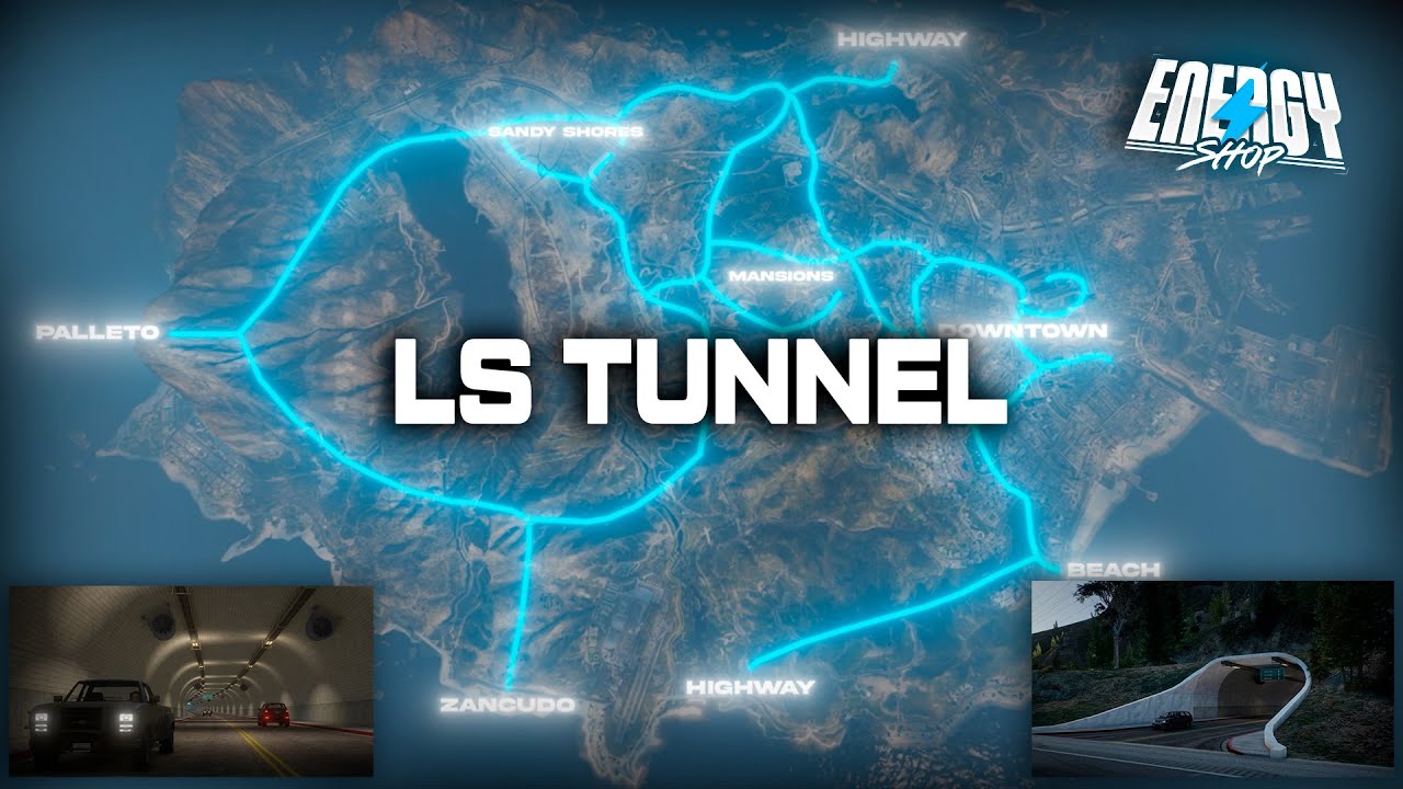 [MLO] LOS SANTOS TUNNEL - GTA 5 FiveM [AVAILABLE NOW] - YouTube