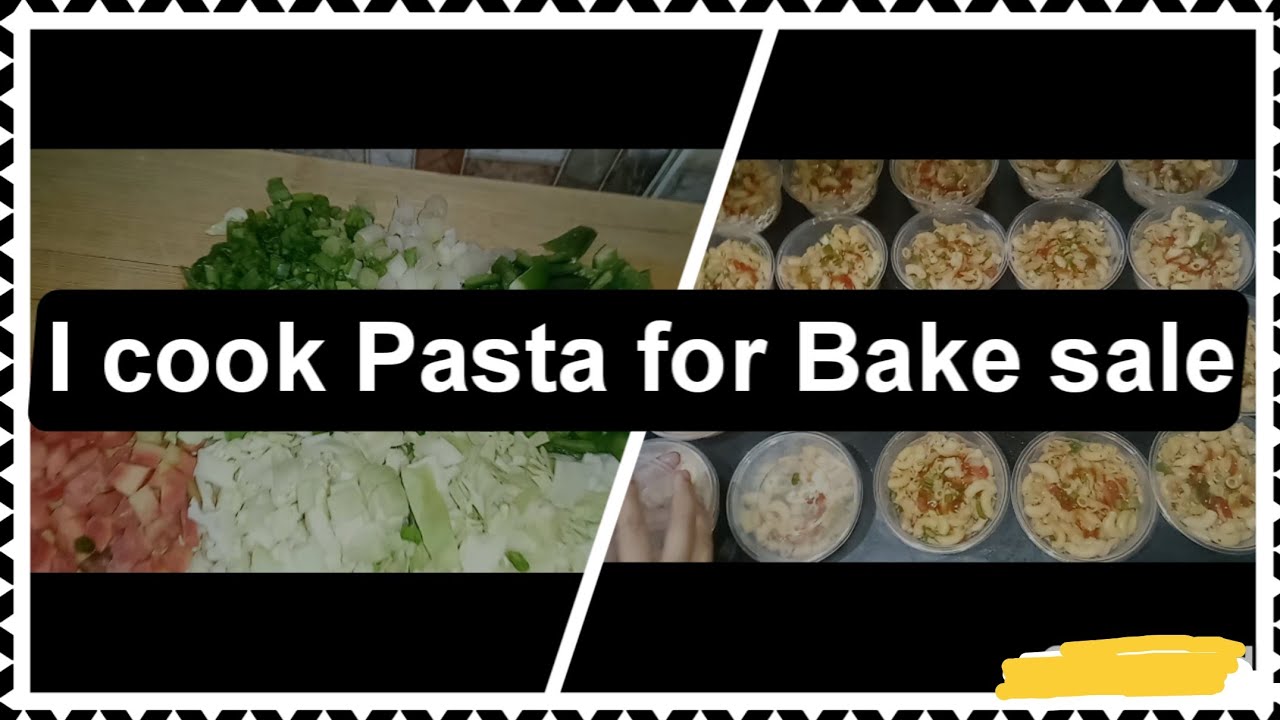 Chicken Pasta recipe 🤩( For School lunch) Bake sale in school 🏫 - YouTube
