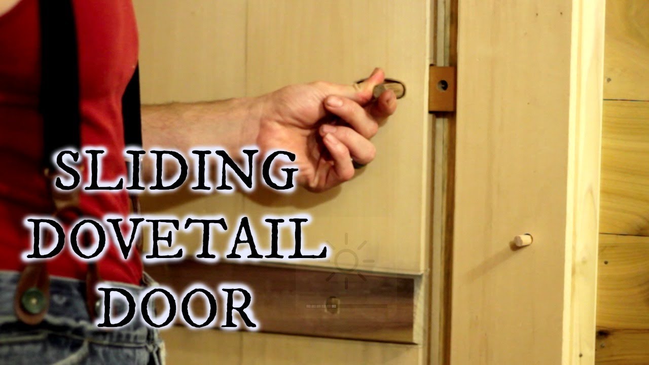 Our timber frame cabin part XXII: SLIDING DOVETAIL BATTEN DOOR WITH ...