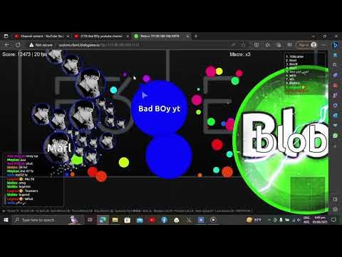 teaming with legend [BLOB.IO] PC - YouTube