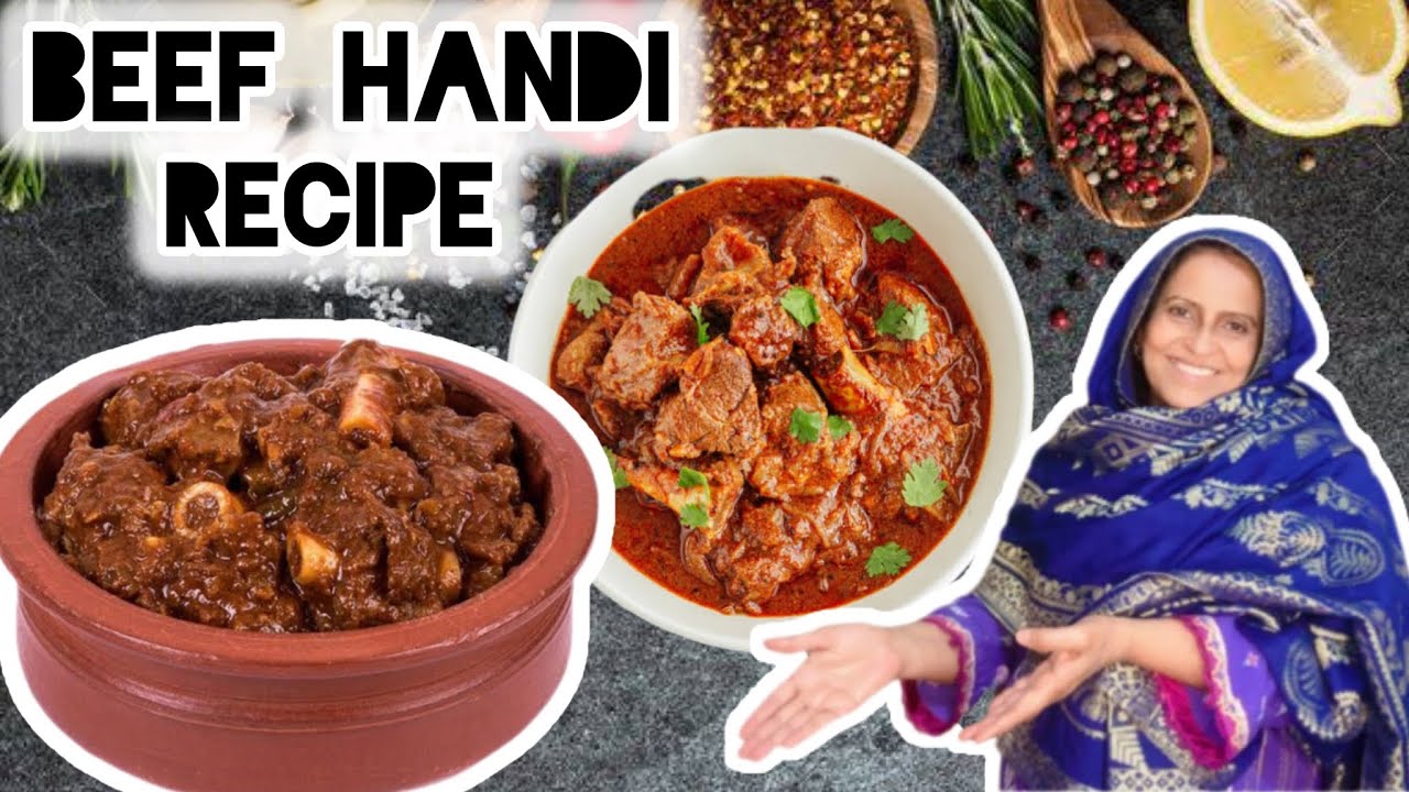 Beef handi with Matar for iftar full family recipe - YouTube