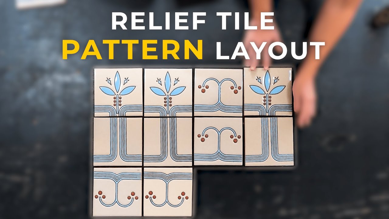 How to Layout Your Relief Tiles with Rock Paper Build | Clay Imports ...