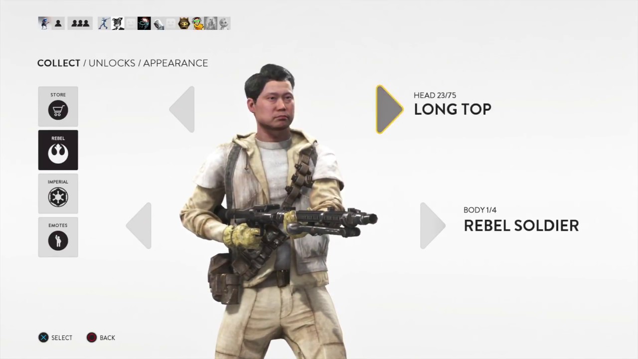Every Customization from Star Wars Battlefront (2015) - YouTube