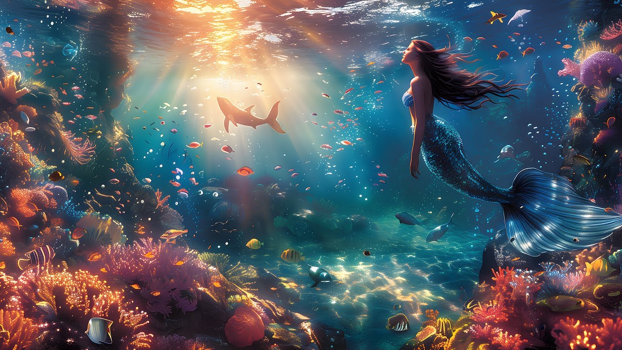 Calming Ocean Fish for Kids | Relaxing Music and Underwater Adventure ...