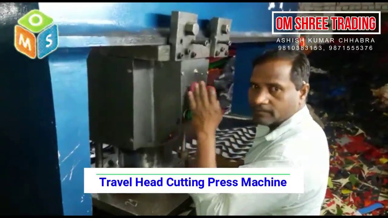 Travel Head Cutting Press Machine - Travel Head Machine - Clicker ...