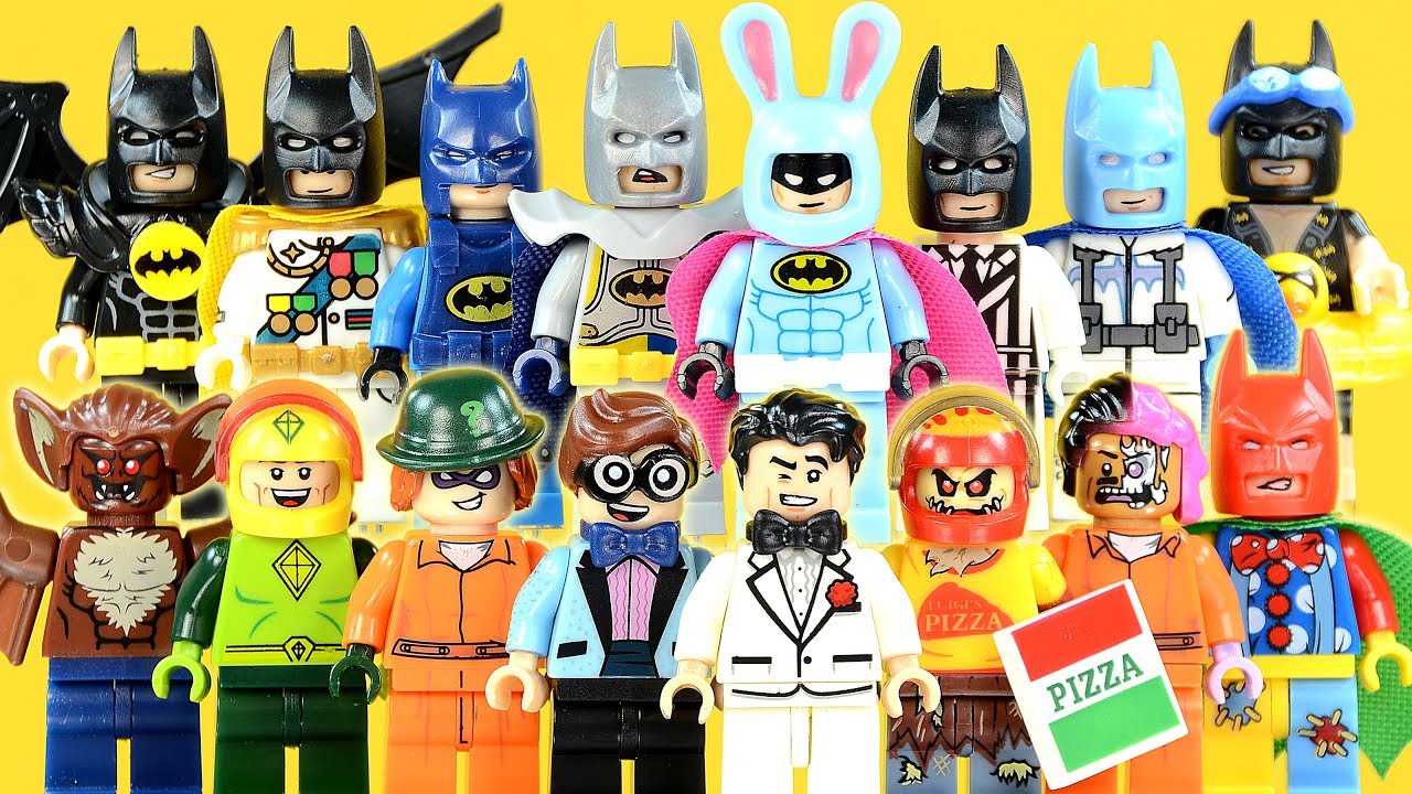 Batman Arkham Asylum Inmates Unofficial Lego Minifigures Part 3 w ...