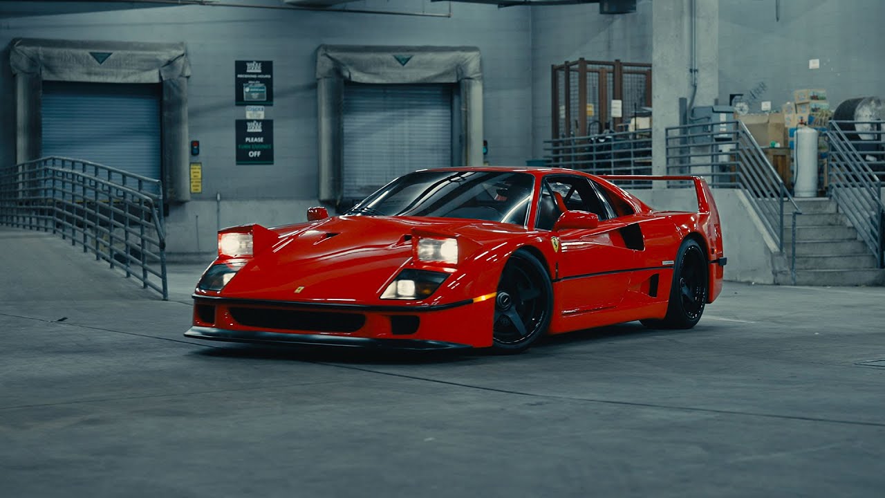 Ferrari F40 Midnight Run | 4K Cinematic - YouTube