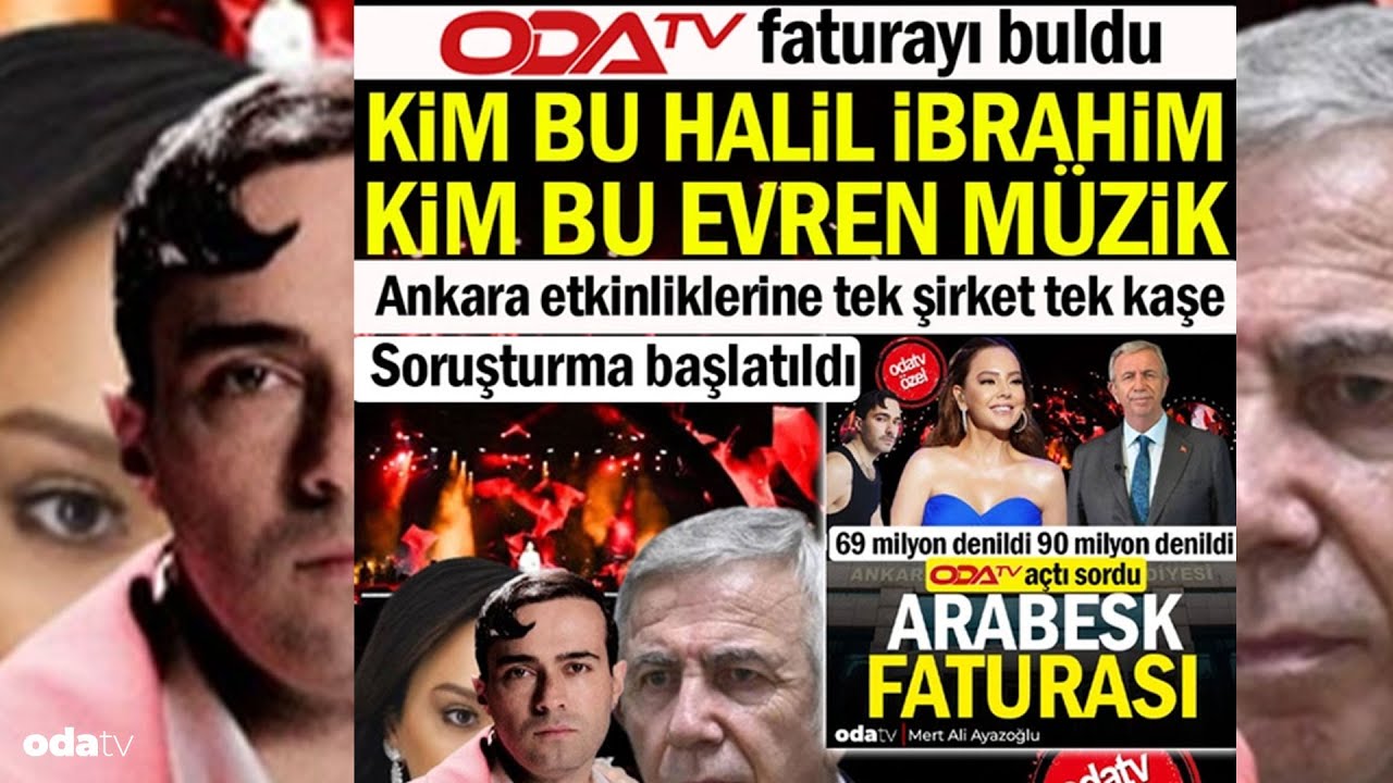 Odatv, Arabesk faturasının peşine düştü... Kim bu Halil İbrahim, kim bu ...