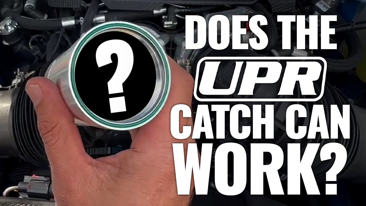 DOES IT WORK? 2024 Mustang GT UPR Oil Catch Can Check - YouTube