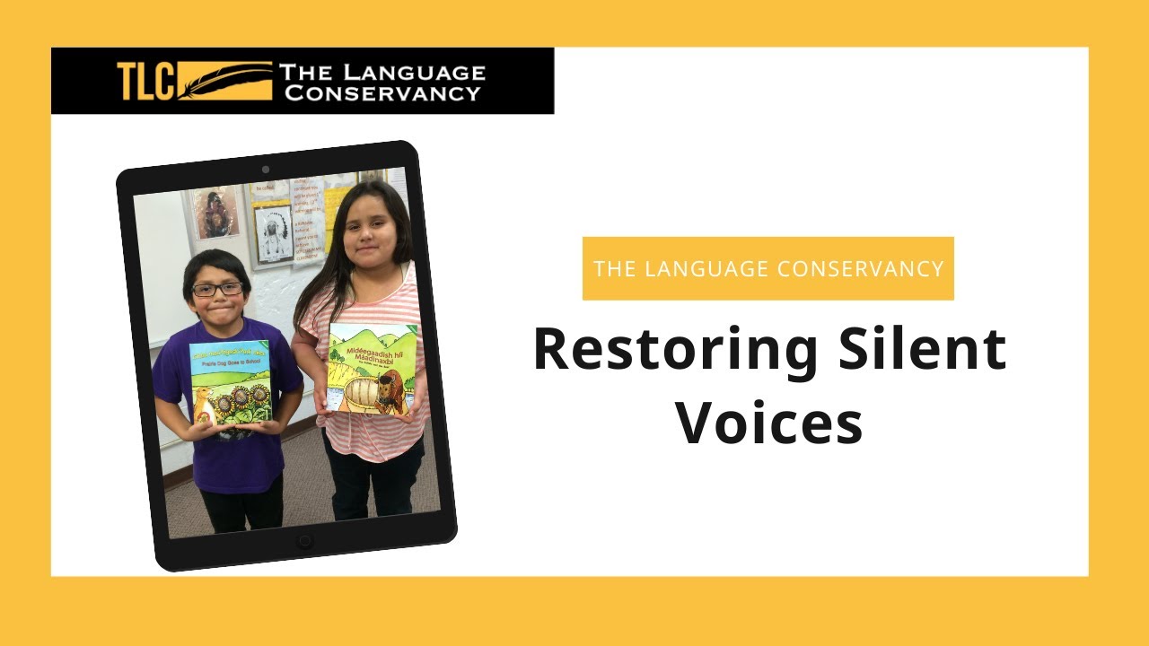 Language Conservancy: Restoring Silent Voices - YouTube