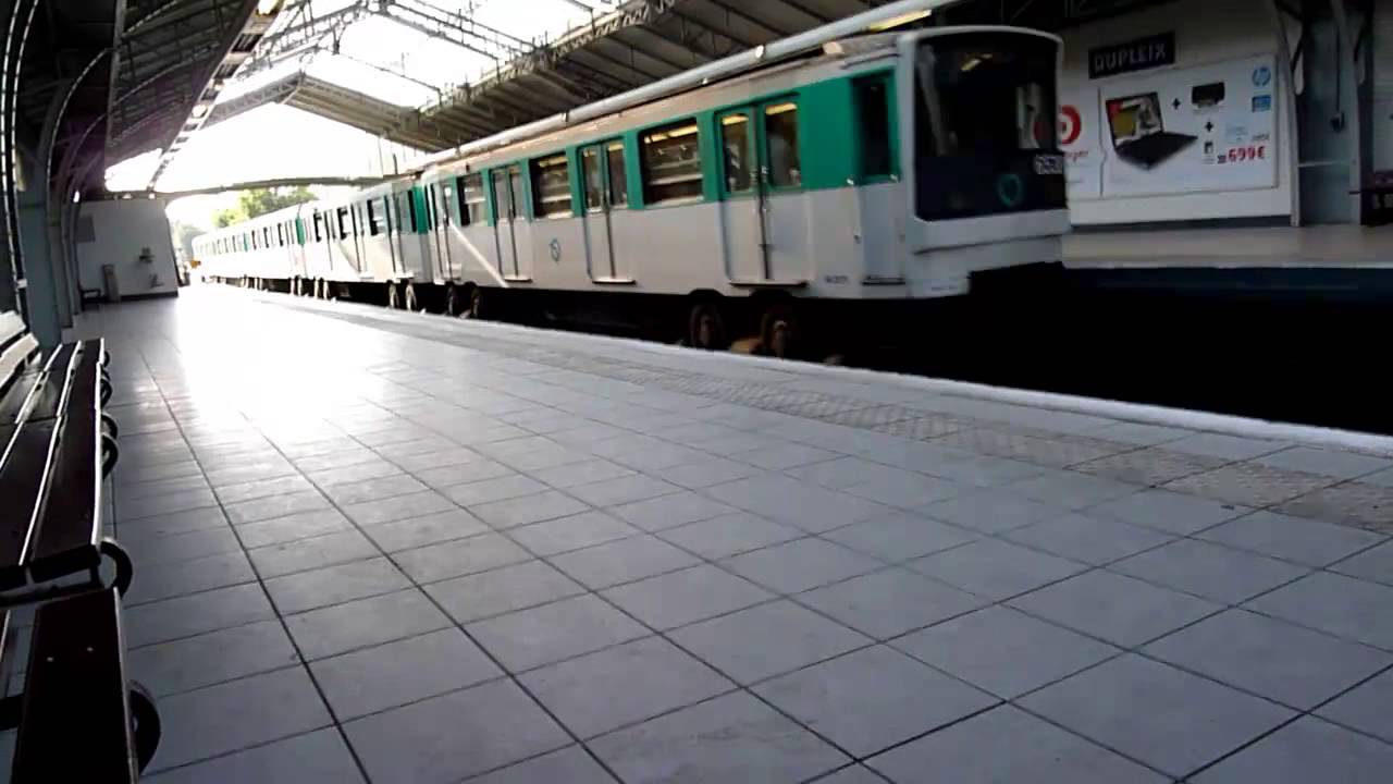 Paris Métro: Ligne 6 Dupleix - YouTube