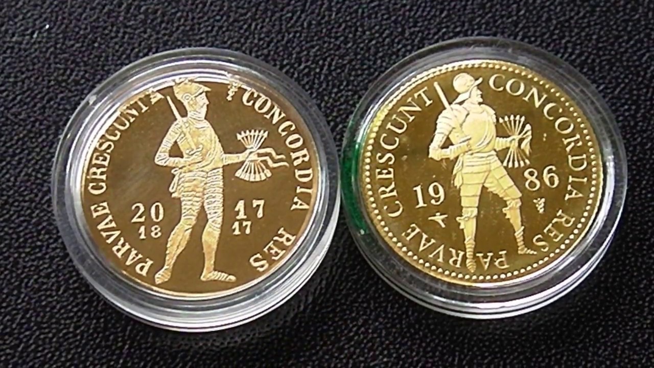 Reare Dutch Golden Ducat 1817-2017 - YouTube