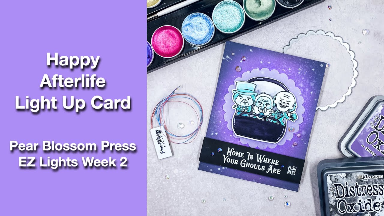 Happy Afterlife Light Up Card | EZ Lights - YouTube