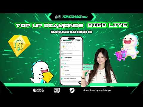 Mau Jadi Sultan di Room Bigo? Isi Diamonds via TOKOGAME.COM