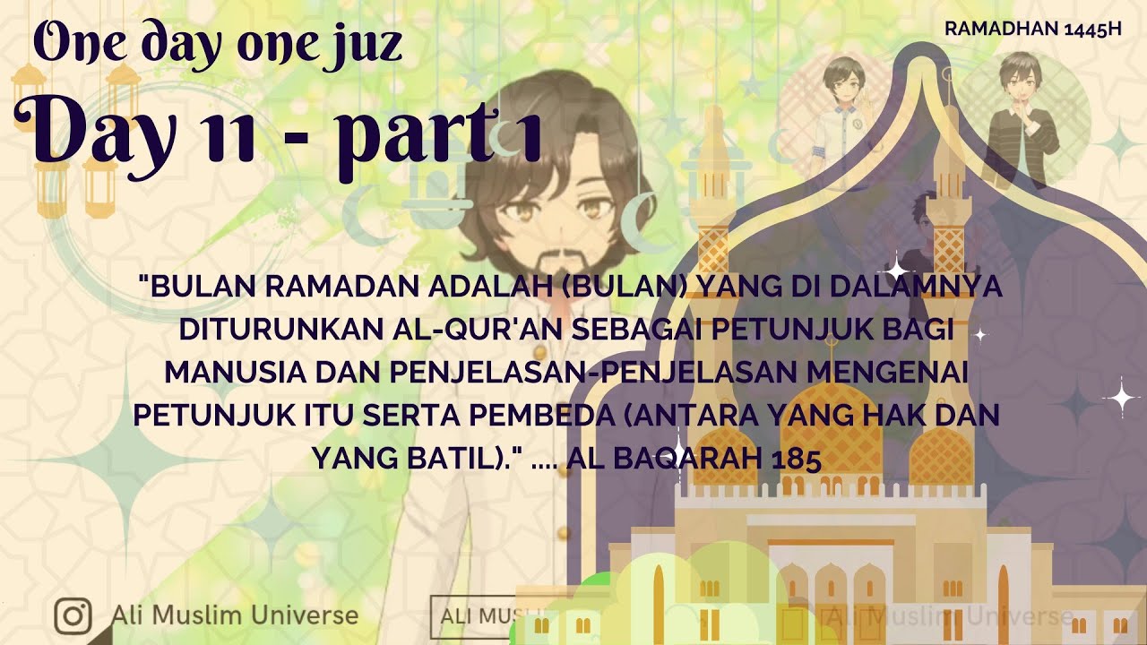At Taubah Ayat 94-117 - One Day One Juz - Bersama Ali Muslim Universe ...