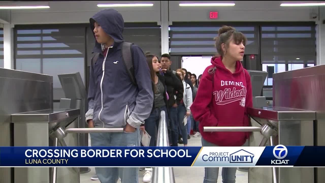 Why hundreds of students cross an international border every day for an ...