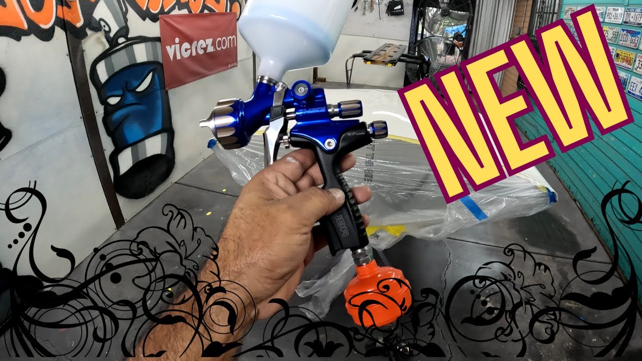 A NEW AUTOMOTIVE PAINT GUN ON THE MARKET THE TUBA TH501 - YouTube