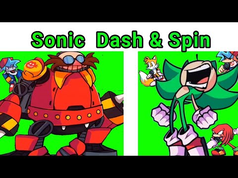 FNF | Sonic Dash & Spin - YouTube